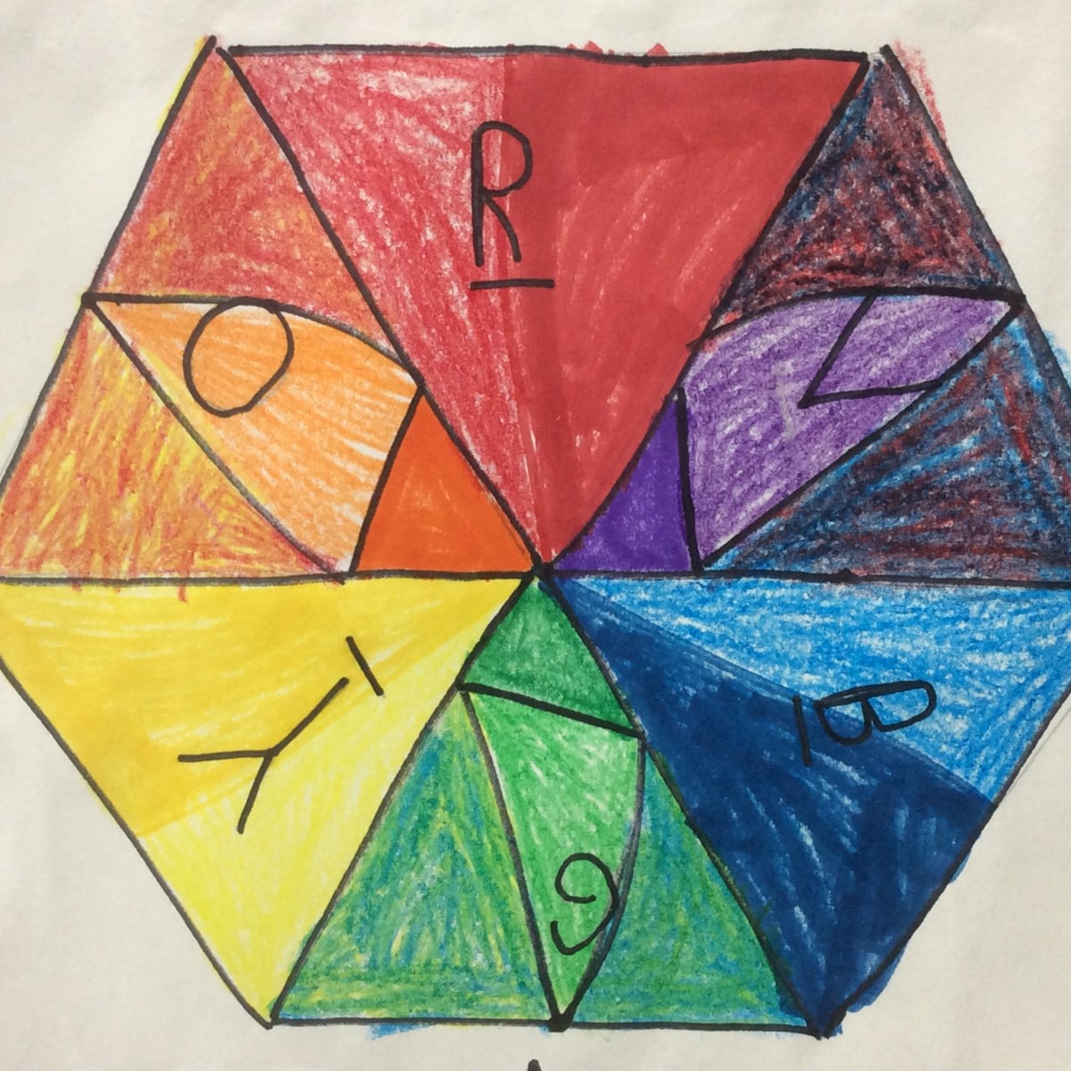 Triangle Color Wheel – the ArtRoom Welcomes You
